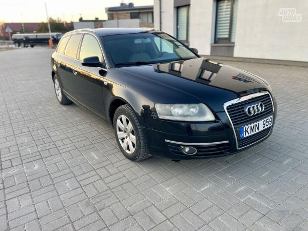 Black Audi A6 2006 in Vilnius, with an engine capacity of 2.70 L and mileage of 360 thousand km for 2300 €, photo 1 on AUTOMOTO.COM.LV