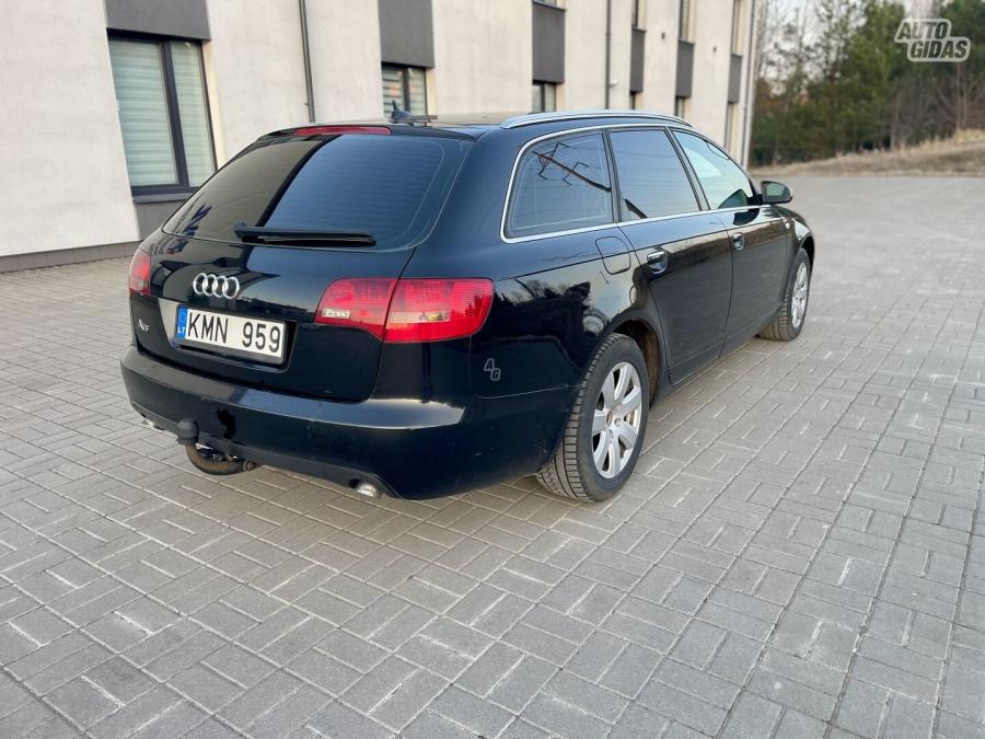 Melns Audi A6 2006 Viļņa, ar dzinēja tilpumu 2.70 L un nobraukumu 360 tūkst. km par 2300 €, foto 4 vietnē AUTOMOTO.COM.LV