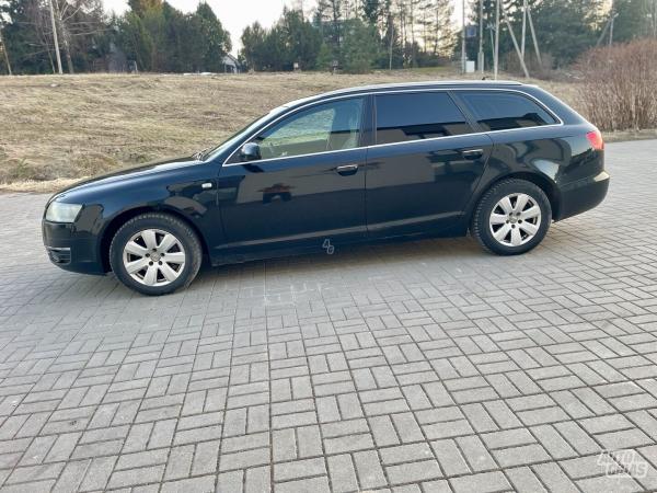Black Audi A6 2006 in Vilnius, with an engine capacity of 2.70 L and mileage of 360 thousand km for 2300 €, photo 5 on AUTOMOTO.COM.LV