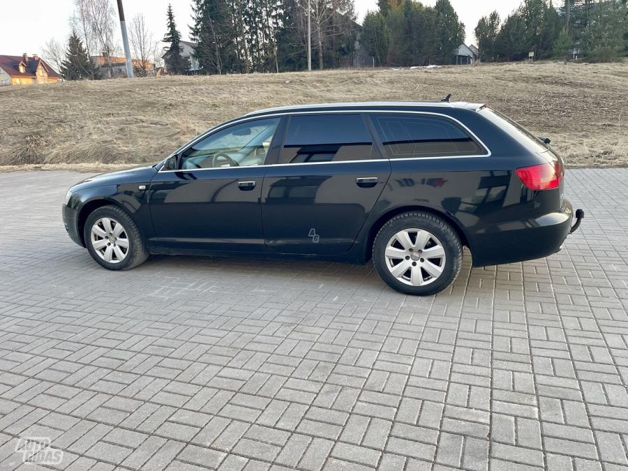 Melns Audi A6 2006 Viļņa, ar dzinēja tilpumu 2.70 L un nobraukumu 360 tūkst. km par 2300 €, foto 7 vietnē AUTOMOTO.COM.LV