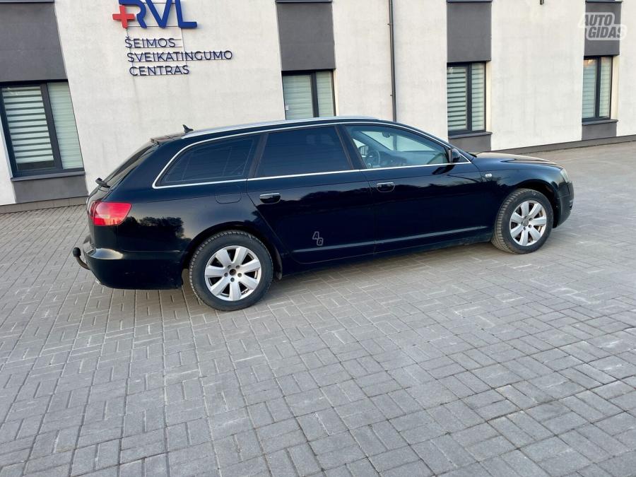 Melns Audi A6 2006 Viļņa, ar dzinēja tilpumu 2.70 L un nobraukumu 360 tūkst. km par 2300 €, foto 8 vietnē AUTOMOTO.COM.LV