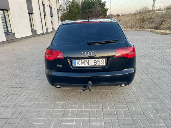 Black Audi A6 2006 in Vilnius, with an engine capacity of 2.70 L and mileage of 360 thousand km for 2300 €, photo 8 on AUTOMOTO.COM.LV