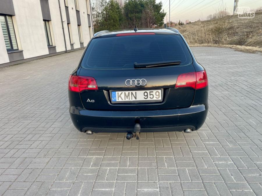 Melns Audi A6 2006 Viļņa, ar dzinēja tilpumu 2.70 L un nobraukumu 360 tūkst. km par 2300 €, foto 9 vietnē AUTOMOTO.COM.LV