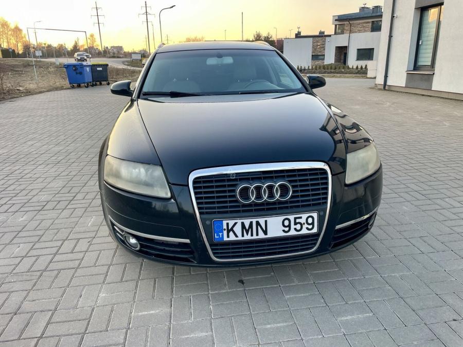 Melns Audi A6 2006 Viļņa, ar dzinēja tilpumu 2.70 L un nobraukumu 360 tūkst. km par 2300 €, foto 10 vietnē AUTOMOTO.COM.LV