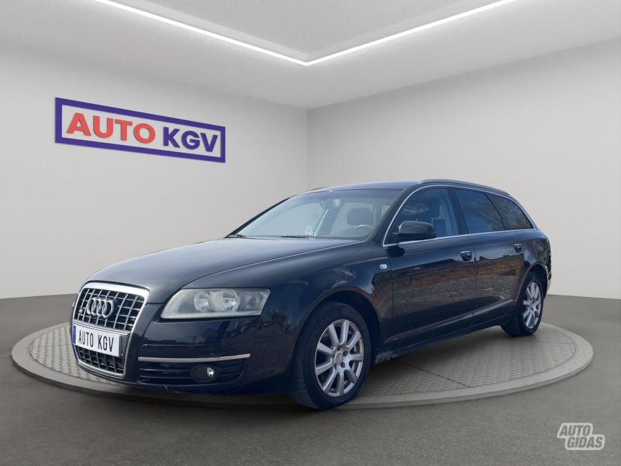 Black Audi A6 2006 in Vilnius, with an engine capacity of 2.00 L and mileage of 418 thousand km for 1999 €, photo 1 on AUTOMOTO.COM.LV