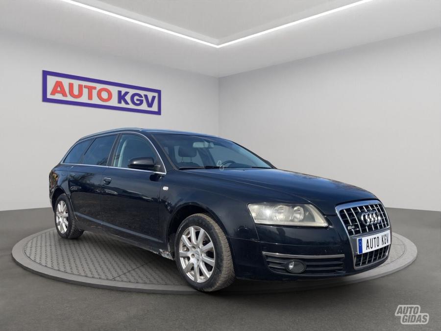 Black Audi A6 2006 in Vilnius, with an engine capacity of 2.00 L and mileage of 418 thousand km for 1999 €, photo 8 on AUTOMOTO.COM.LV