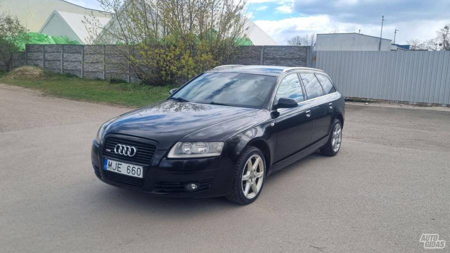Melns Audi A6 2006 Kauņa, ar dzinēja tilpumu 2.70 L un nobraukumu 466 tūkst. km par 2150 €, foto 1 vietnē AUTOMOTO.COM.LV