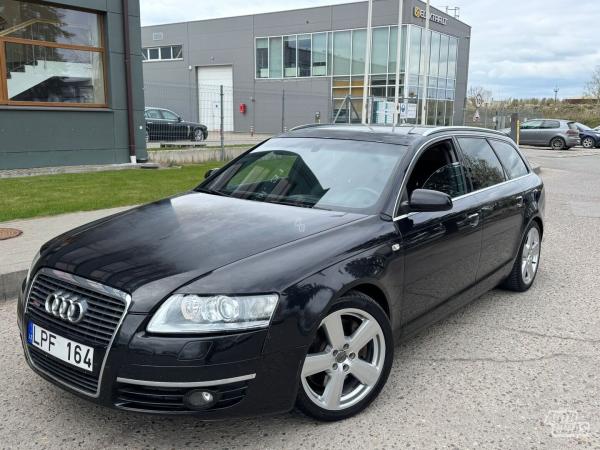 Melns Audi A6 2006 Kauņa, ar dzinēja tilpumu 3.00 L un nobraukumu 341 tūkst. km par 1900 €, foto 1 vietnē AUTOMOTO.COM.LV