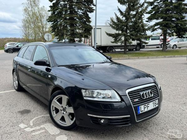 Melns Audi A6 2006 Kauņa, ar dzinēja tilpumu 3.00 L un nobraukumu 341 tūkst. km par 1900 €, foto 3 vietnē AUTOMOTO.COM.LV