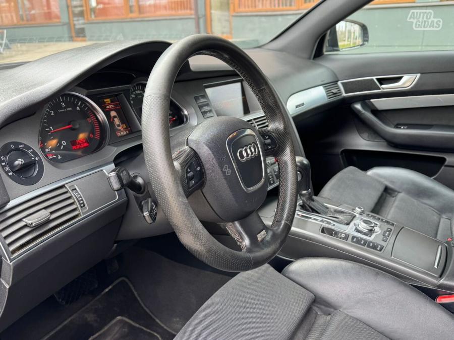 Black Audi A6 2006 in Kaunas, with an engine capacity of 3.00 L and mileage of 341 thousand km for 1900 €, photo 24 on AUTOMOTO.COM.LV