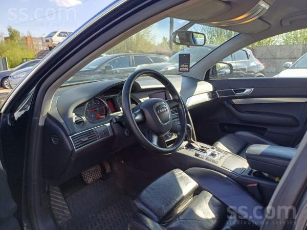 Melns Audi A6 2006 Daugavpils, ar dzinēja tilpumu 2.00 L un nobraukumu 0 tūkst. km par 3250 €, foto 6 vietnē AUTOMOTO.COM.LV