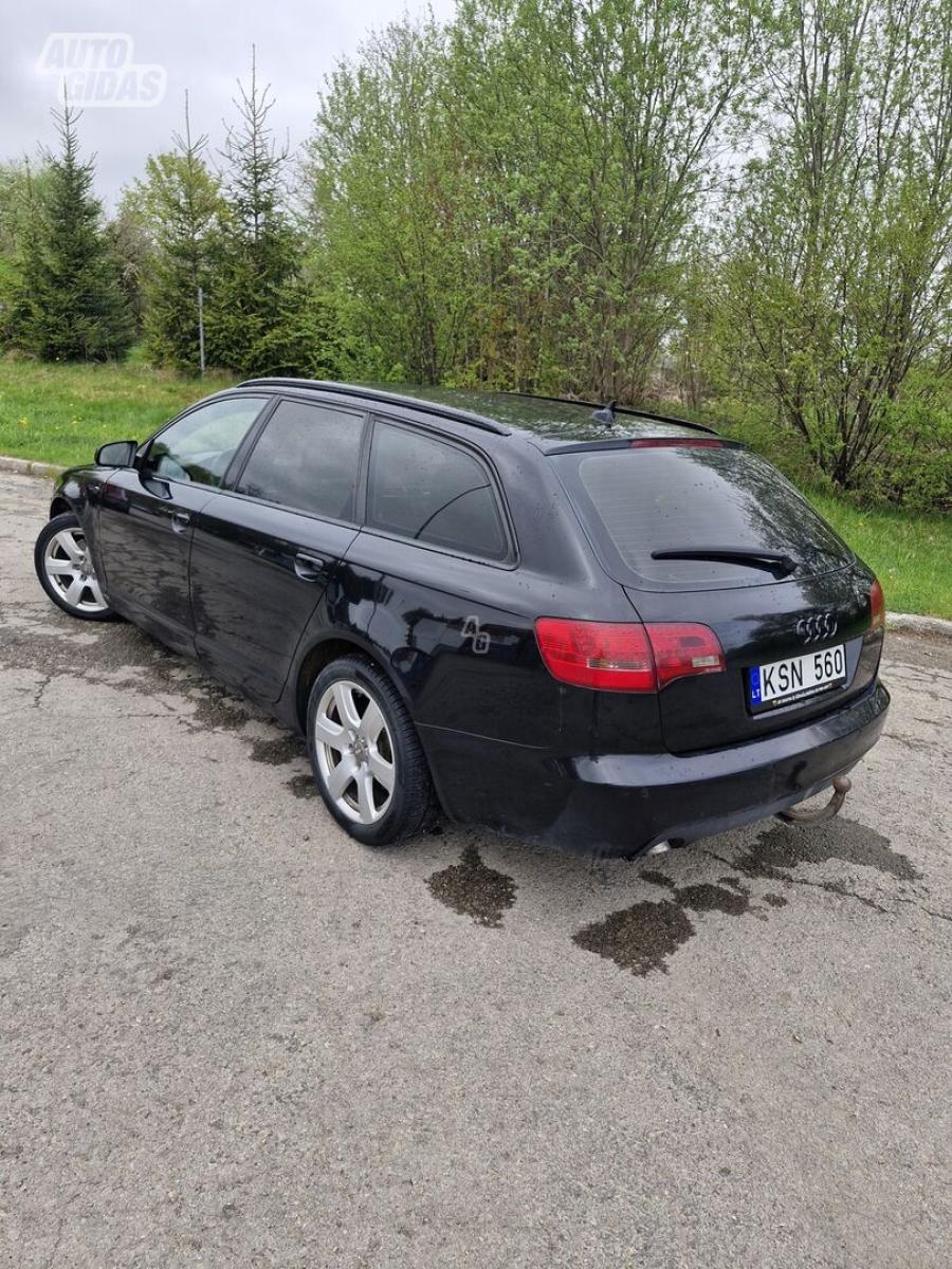 Black Audi A6 2006 in Vilnius, with an engine capacity of 2.70 L and mileage of 450 thousand km for 2650 €, photo 5 on AUTOMOTO.COM.LV
