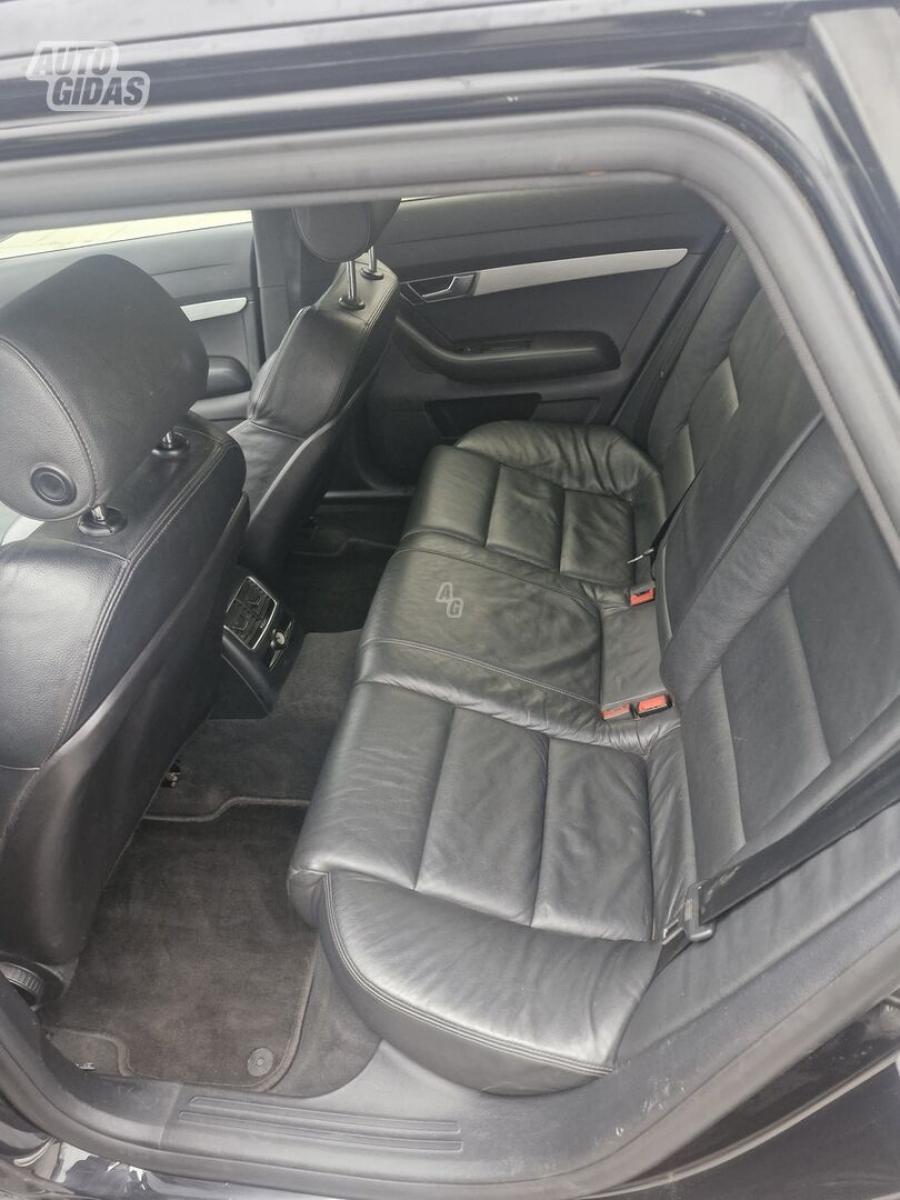 Black Audi A6 2006 in Vilnius, with an engine capacity of 2.70 L and mileage of 450 thousand km for 2650 €, photo 8 on AUTOMOTO.COM.LV