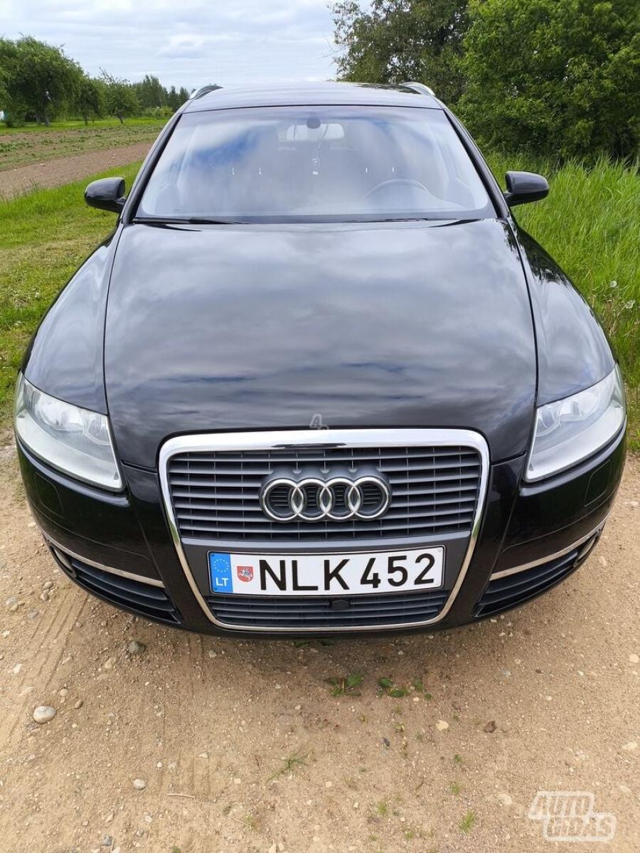 Black Audi A6 2006 in Vilnius, with an engine capacity of 2.00 L and mileage of 248 thousand km for 3200 €, photo 1 on AUTOMOTO.COM.LV