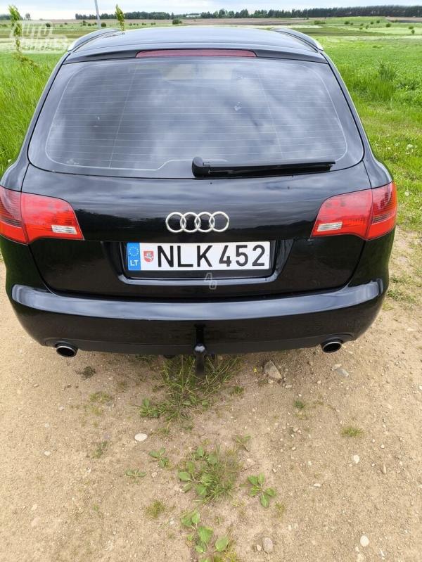 Black Audi A6 2006 in Vilnius, with an engine capacity of 2.00 L and mileage of 248 thousand km for 3200 €, photo 3 on AUTOMOTO.COM.LV