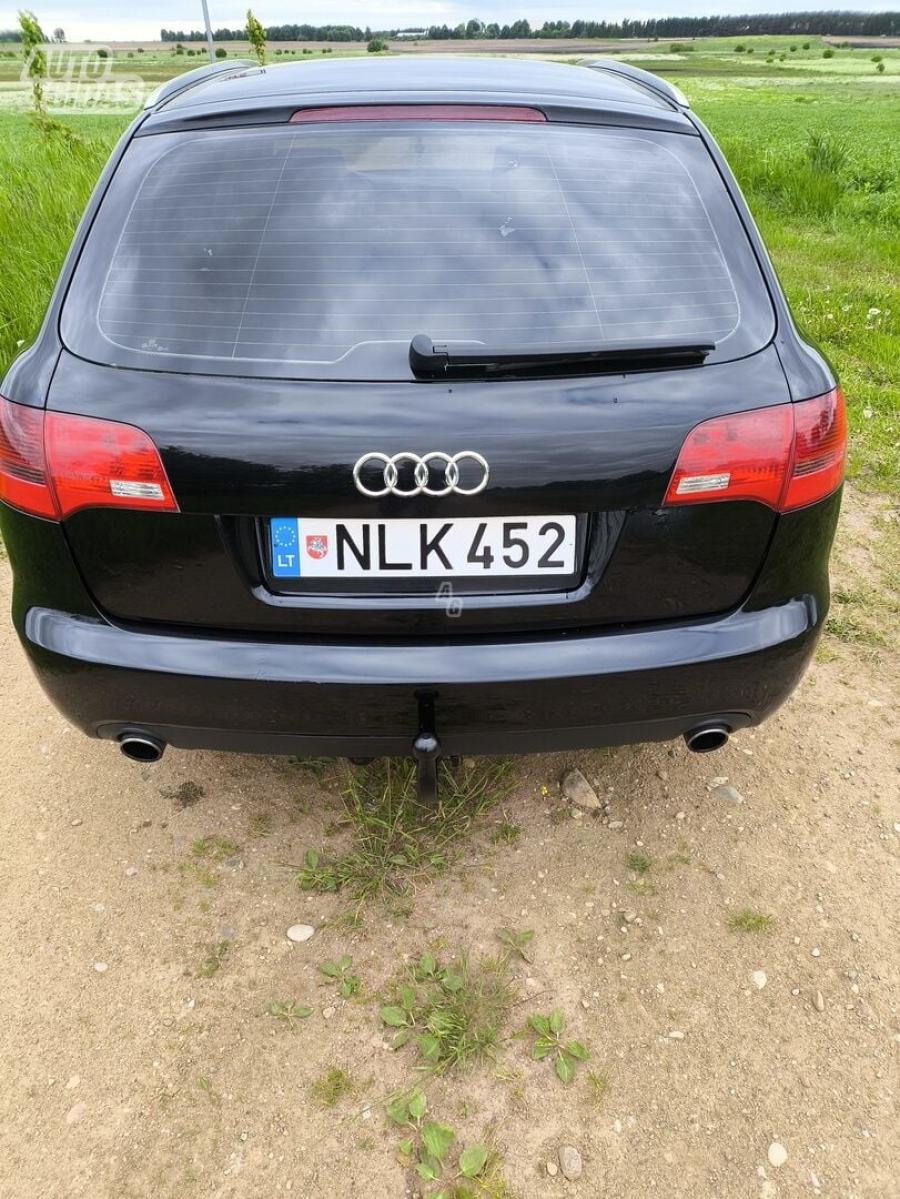 Black Audi A6 2006 in Vilnius, with an engine capacity of 2.00 L and mileage of 248 thousand km for 3200 €, photo 4 on AUTOMOTO.COM.LV