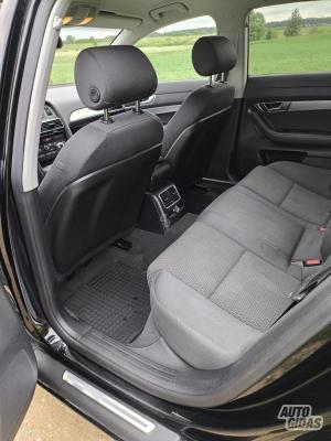 Black Audi A6 2006 in Vilnius, with an engine capacity of 2.00 L and mileage of 248 thousand km for 3200 €, photo 7 on AUTOMOTO.COM.LV