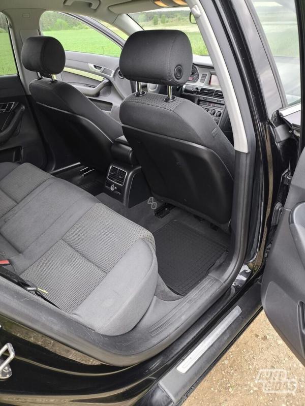 Black Audi A6 2006 in Vilnius, with an engine capacity of 2.00 L and mileage of 248 thousand km for 3200 €, photo 7 on AUTOMOTO.COM.LV