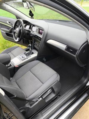 Black Audi A6 2006 in Vilnius, with an engine capacity of 2.00 L and mileage of 248 thousand km for 3200 €, photo 9 on AUTOMOTO.COM.LV