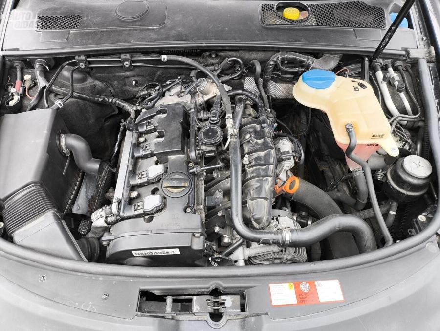Black Audi A6 2006 in Vilnius, with an engine capacity of 2.00 L and mileage of 248 thousand km for 3200 €, photo 12 on AUTOMOTO.COM.LV