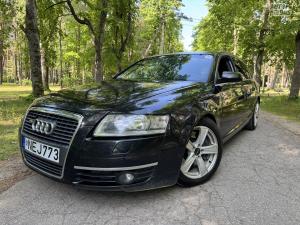Black Audi A6 2006 in Panevezys, with an engine capacity of 3.00 L and mileage of 275 thousand km for 2250 €, photo 6 on AUTOMOTO.COM.LV
