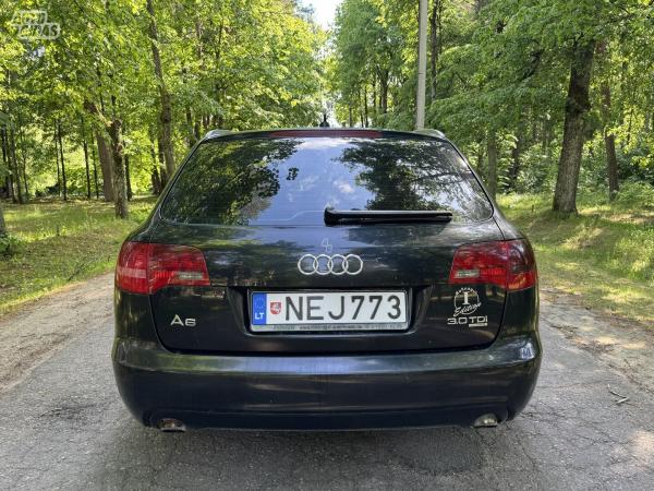 Черный Ауди А6 2006 в Паневежис, объемом двигателя 3.00 л и пробегом 275 тыс. км за 2250 €, фото 9 на AUTOMOTO.COM.LV