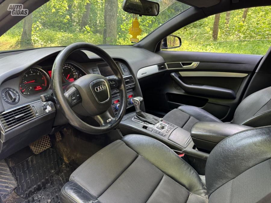 Black Audi A6 2006 in Panevezys, with an engine capacity of 3.00 L and mileage of 275 thousand km for 2250 €, photo 12 on AUTOMOTO.COM.LV