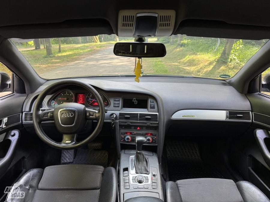 Black Audi A6 2006 in Panevezys, with an engine capacity of 3.00 L and mileage of 275 thousand km for 2250 €, photo 14 on AUTOMOTO.COM.LV