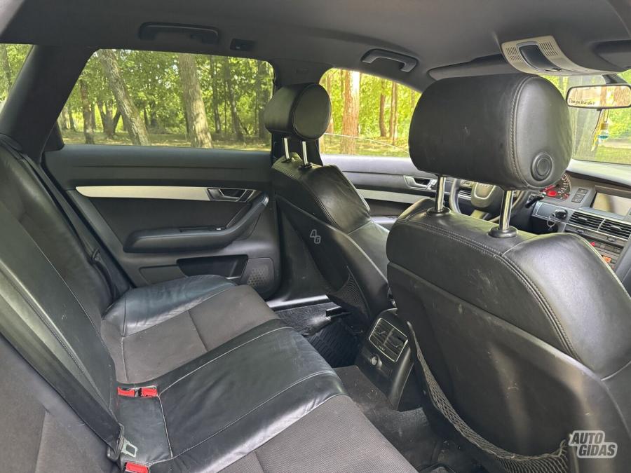 Black Audi A6 2006 in Panevezys, with an engine capacity of 3.00 L and mileage of 275 thousand km for 2250 €, photo 16 on AUTOMOTO.COM.LV