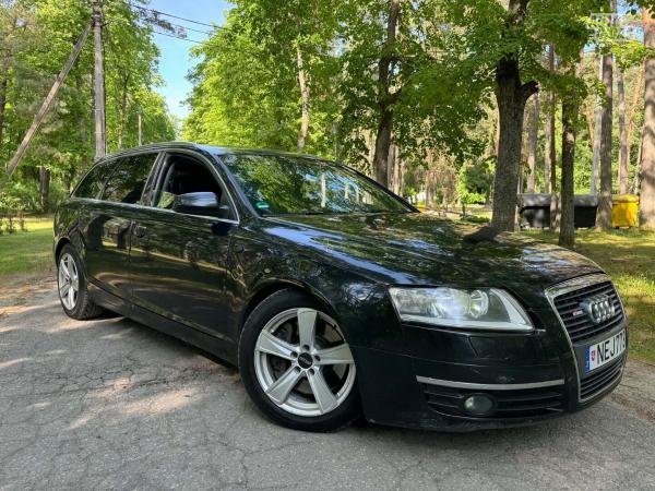Черный Ауди А6 2006 в Паневежис, объемом двигателя 3.00 л и пробегом 275 тыс. км за 2090 €, фото 1 на AUTOMOTO.COM.LV