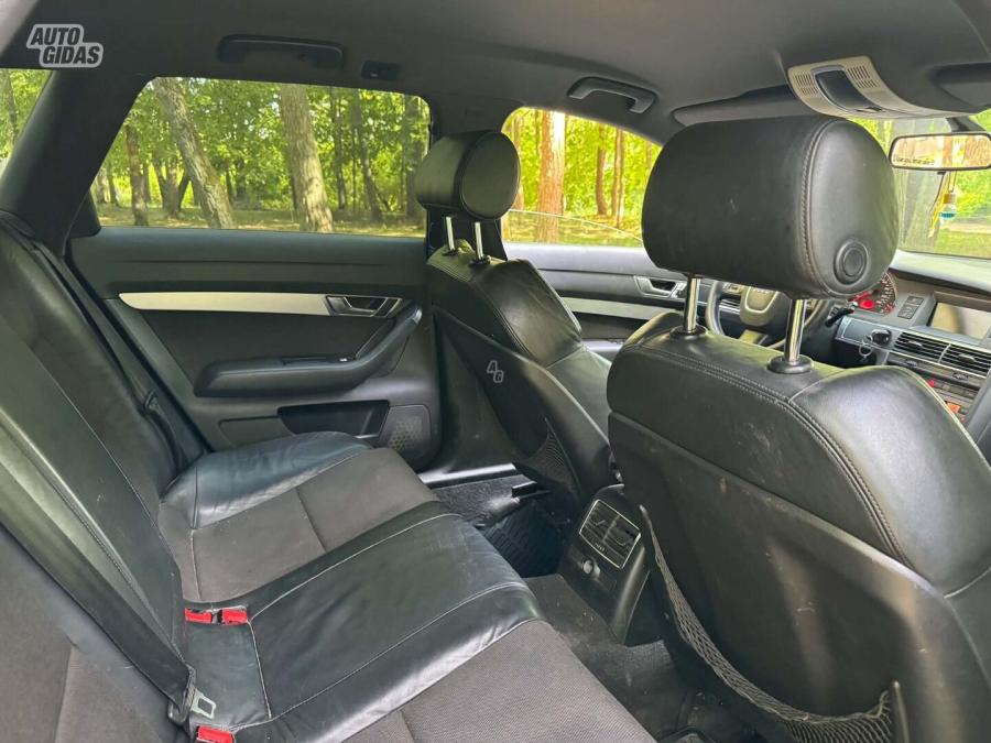 Black Audi A6 2006 in Panevezys, with an engine capacity of 3.00 L and mileage of 275 thousand km for 2090 €, photo 17 on AUTOMOTO.COM.LV