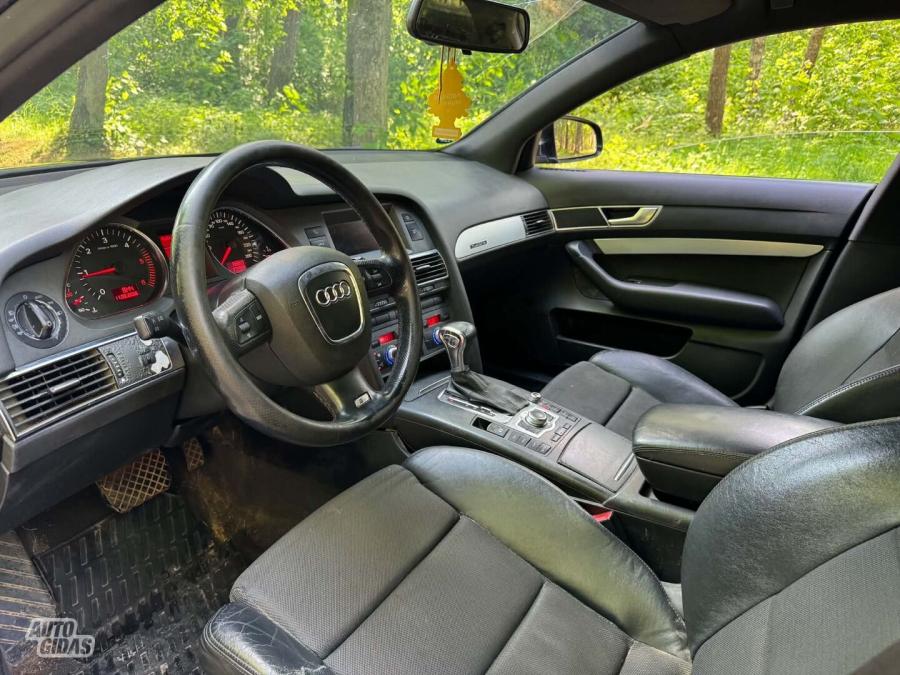 Black Audi A6 2006 in Panevezys, with an engine capacity of 3.00 L and mileage of 275 thousand km for 1950 €, photo 12 on AUTOMOTO.COM.LV