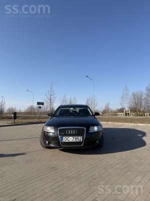 Черный Ауди А6 2006 в Даугавпилс, объемом двигателя 3.00 л и пробегом 370 тыс. км за 4000 €, фото  на AUTOMOTO.COM.LV