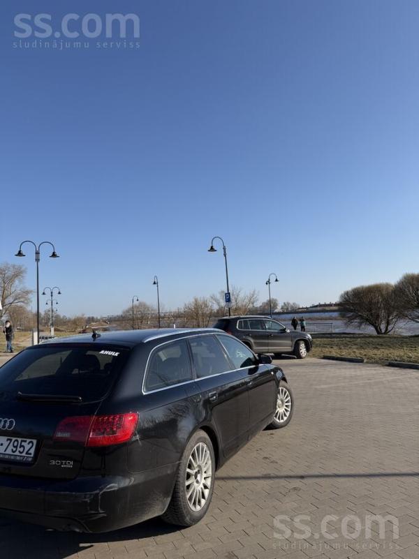 Black Audi A6 2006 in Daugavpils, with an engine capacity of 3.00 L and mileage of 370 thousand km for 4000 €, photo 4 on AUTOMOTO.COM.LV