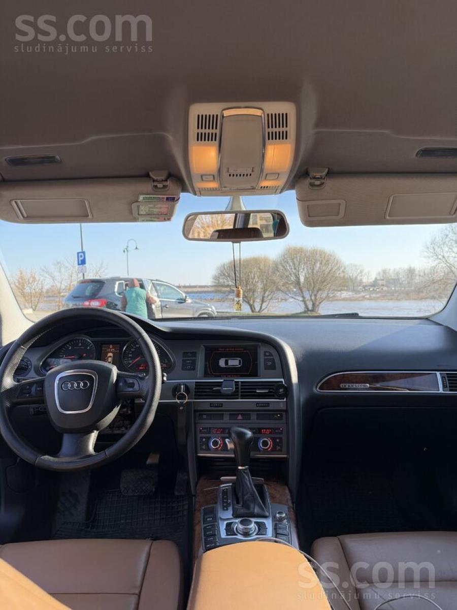 Черный Ауди А6 2006 в Даугавпилс, объемом двигателя 3.00 л и пробегом 370 тыс. км за 4000 €, фото 9 на AUTOMOTO.COM.LV