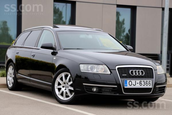 Melns Audi A6 2006 Tukums, ar dzinēja tilpumu 3.00 L un nobraukumu 390 tūkst. km par 3990 €, foto 1 vietnē AUTOMOTO.COM.LV