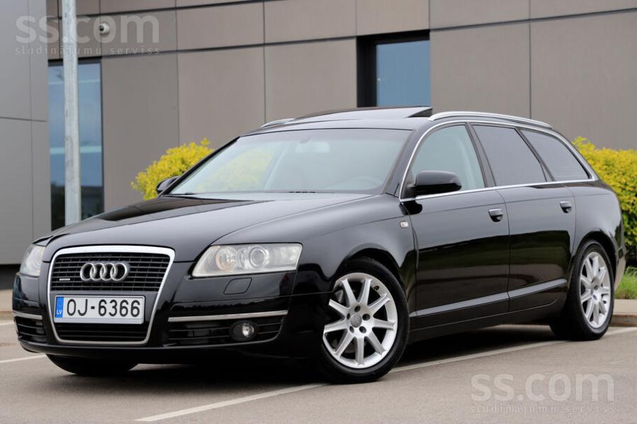 Black Audi A6 2006 in Tukums, with an engine capacity of 3.00 L and mileage of 390 thousand km for 3990 €, photo 3 on AUTOMOTO.COM.LV