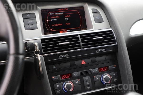 Melns Audi A6 2006 Tukums, ar dzinēja tilpumu 3.00 L un nobraukumu 390 tūkst. km par 3990 €, foto 10 vietnē AUTOMOTO.COM.LV