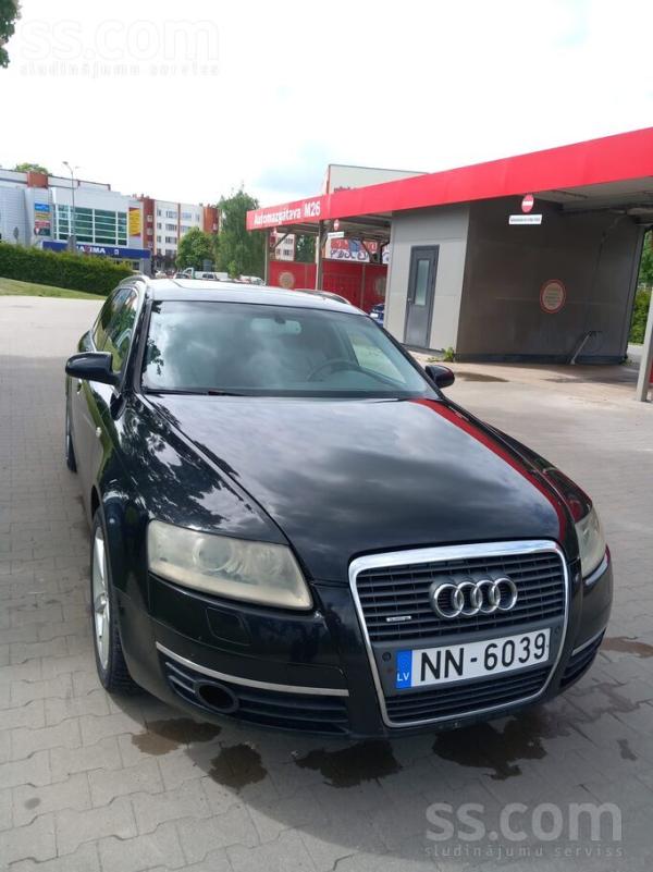Black Audi A6 2006 in Tukums, with an engine capacity of 3.00 L and mileage of 400 thousand km for 1550 €, photo 2 on AUTOMOTO.COM.LV