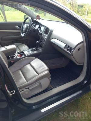 Black Audi A6 2006 in Tukums, with an engine capacity of 3.00 L and mileage of 400 thousand km for 1550 €, photo 5 on AUTOMOTO.COM.LV
