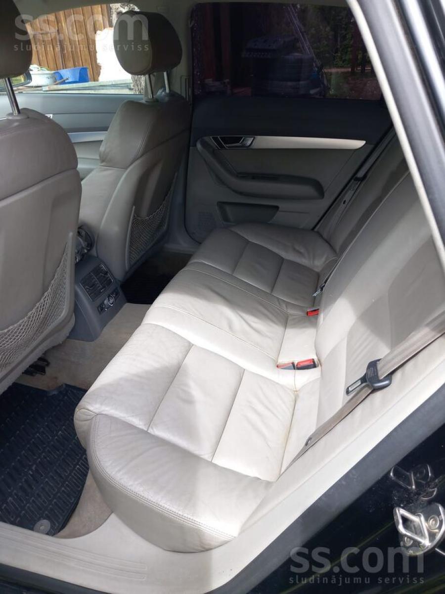 Black Audi A6 2006 in Tukums, with an engine capacity of 3.00 L and mileage of 400 thousand km for 1550 €, photo 9 on AUTOMOTO.COM.LV