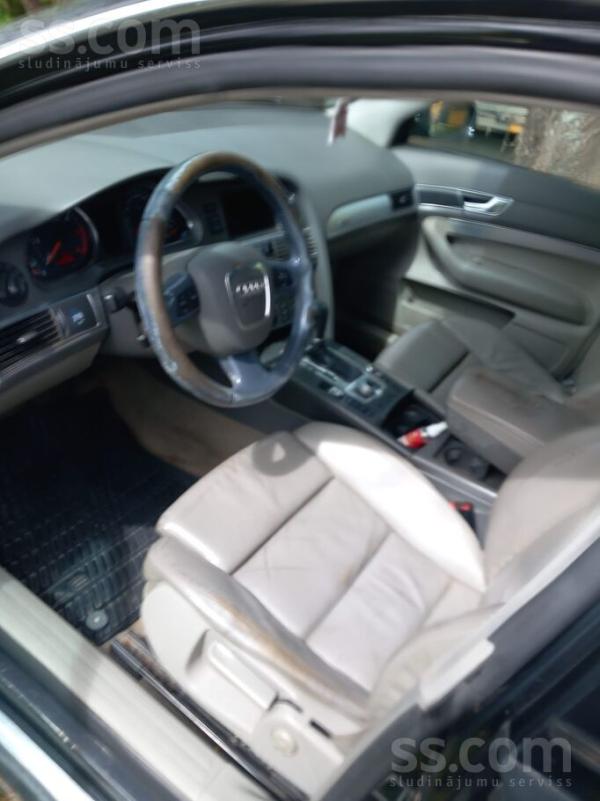 Black Audi A6 2006 in Tukums, with an engine capacity of 3.00 L and mileage of 400 thousand km for 1550 €, photo 9 on AUTOMOTO.COM.LV