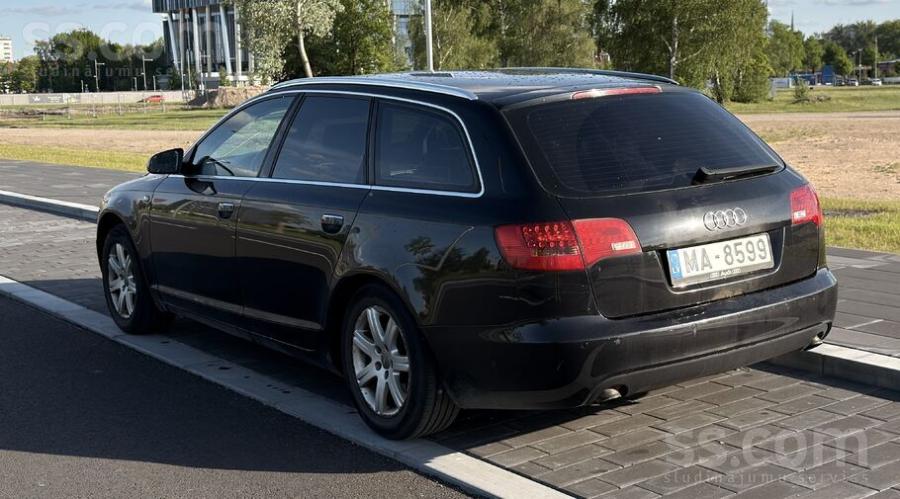 Melns Audi A6 2006 Madona, ar dzinēja tilpumu 2.70 L un nobraukumu 375 tūkst. km par 3750 €, foto 6 vietnē AUTOMOTO.COM.LV