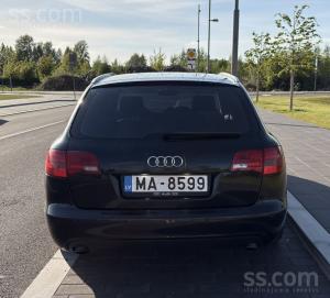 Black Audi A6 2006 in Riga, with an engine capacity of 2.70 L and mileage of 375 thousand km for 3100 €, photo 8 on AUTOMOTO.COM.LV