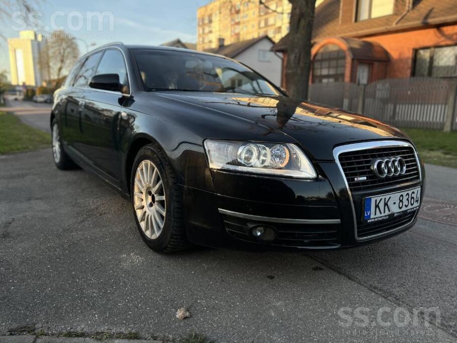 Melns Audi A6 2006 Rīga, ar dzinēja tilpumu 3.00 L un nobraukumu 373 tūkst. km par 2850 €, foto 1 vietnē AUTOMOTO.COM.LV