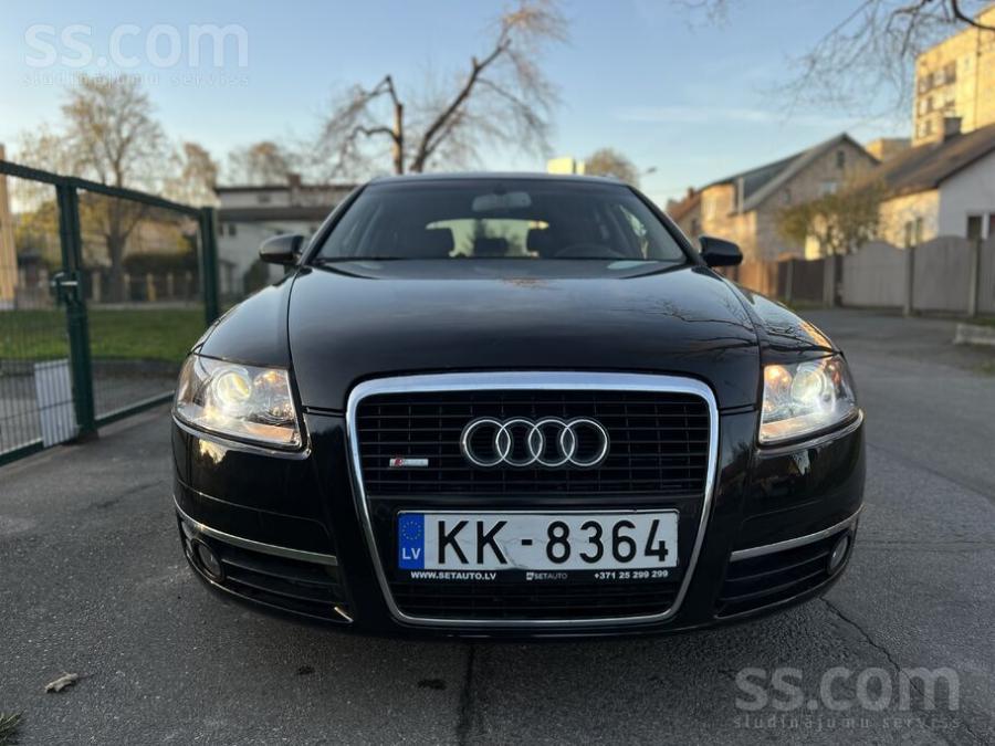 Melns Audi A6 2006 Rīga, ar dzinēja tilpumu 3.00 L un nobraukumu 373 tūkst. km par 2850 €, foto 3 vietnē AUTOMOTO.COM.LV
