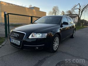 Melns Audi A6 2006 Rīga, ar dzinēja tilpumu 3.00 L un nobraukumu 373 tūkst. km par 2850 €, foto 4 vietnē AUTOMOTO.COM.LV