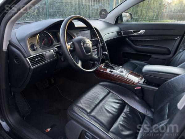 Melns Audi A6 2006 Rīga, ar dzinēja tilpumu 3.00 L un nobraukumu 373 tūkst. km par 2850 €, foto 8 vietnē AUTOMOTO.COM.LV