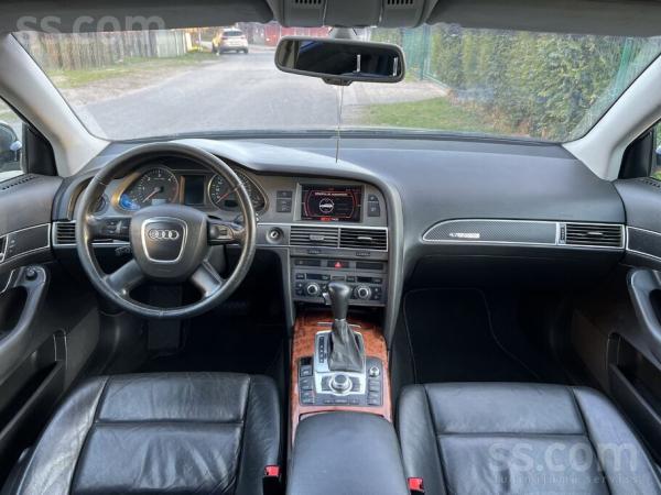 Melns Audi A6 2006 Rīga, ar dzinēja tilpumu 3.00 L un nobraukumu 373 tūkst. km par 2850 €, foto 9 vietnē AUTOMOTO.COM.LV