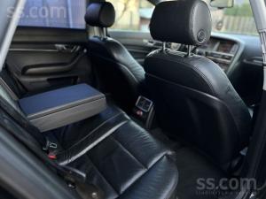 Melns Audi A6 2006 Rīga, ar dzinēja tilpumu 3.00 L un nobraukumu 373 tūkst. km par 2850 €, foto 16 vietnē AUTOMOTO.COM.LV